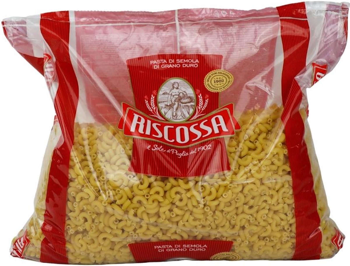 Macaroni van Riscossa - 3KG zak - Grootverpakking - 3kg Macaroni ...