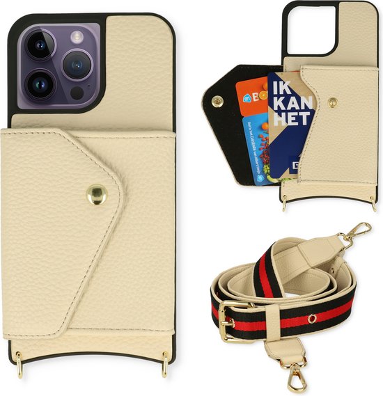 Casemania Hoesje voor Apple iPhone 14 Pro Max Wit - Back Cover met ...