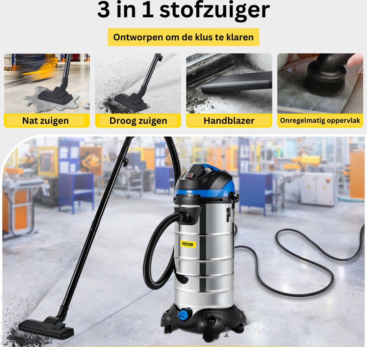 Bolture Aszuiger Voor Pelletkachel - Asstofzuiger Zonder Zak - Kachel ...