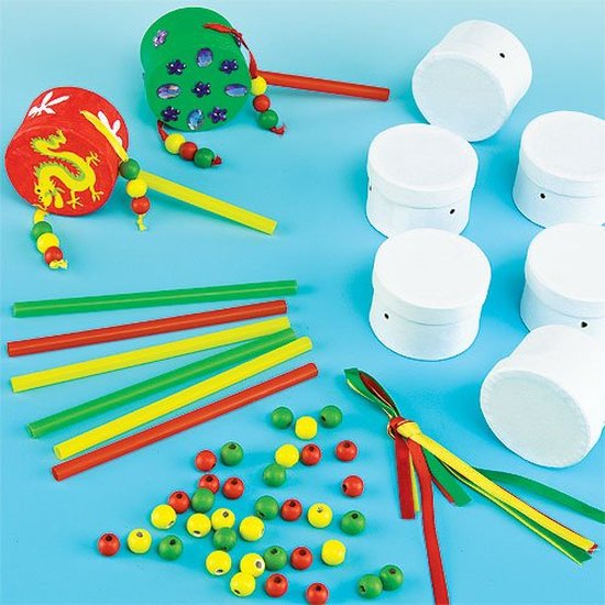 baker ross- hand drum kit | bol.com