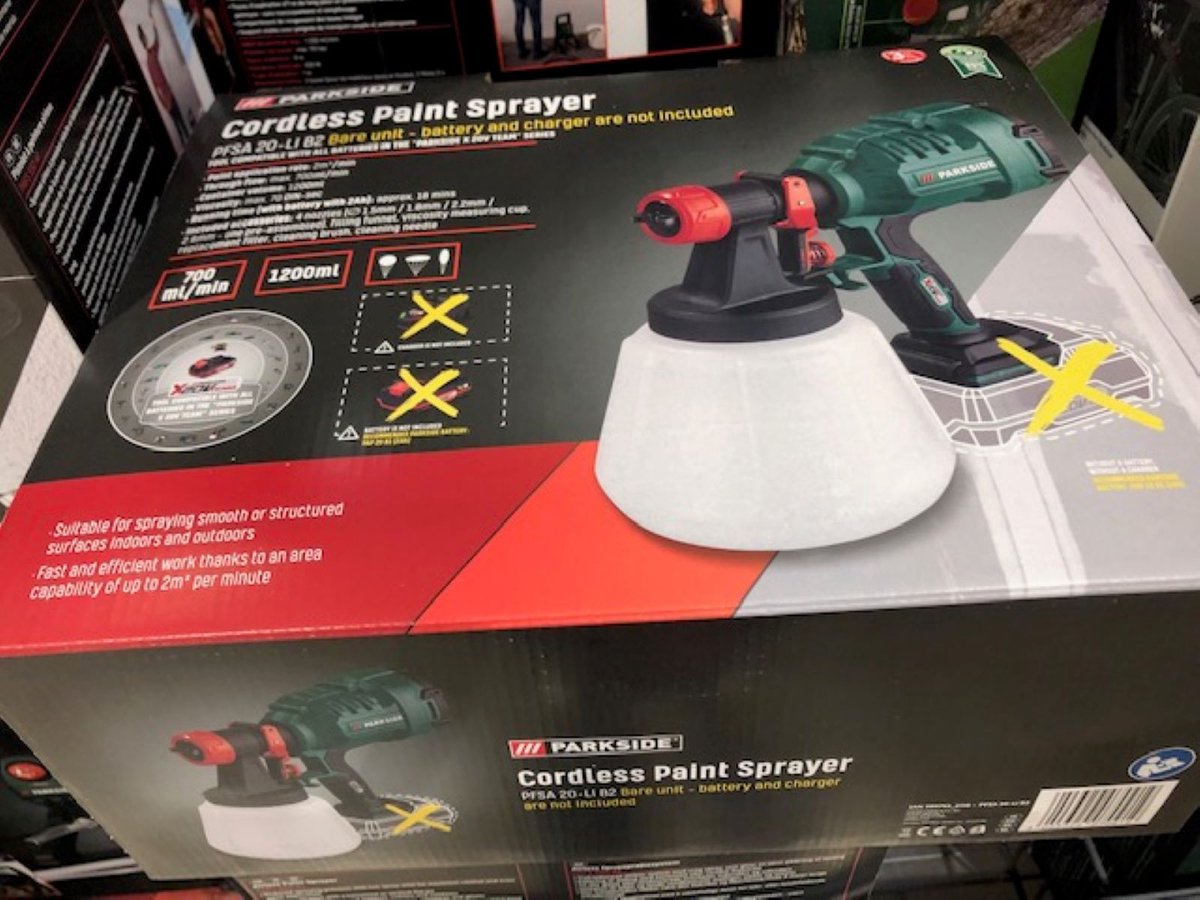 Airless verf-spuitsysteem Parkside | bol.com