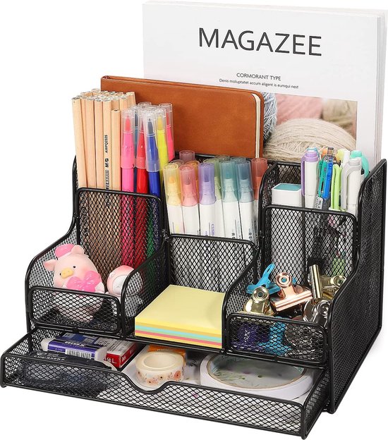 MoKo bureau-organizer met lade, metalen kantoorlade ...