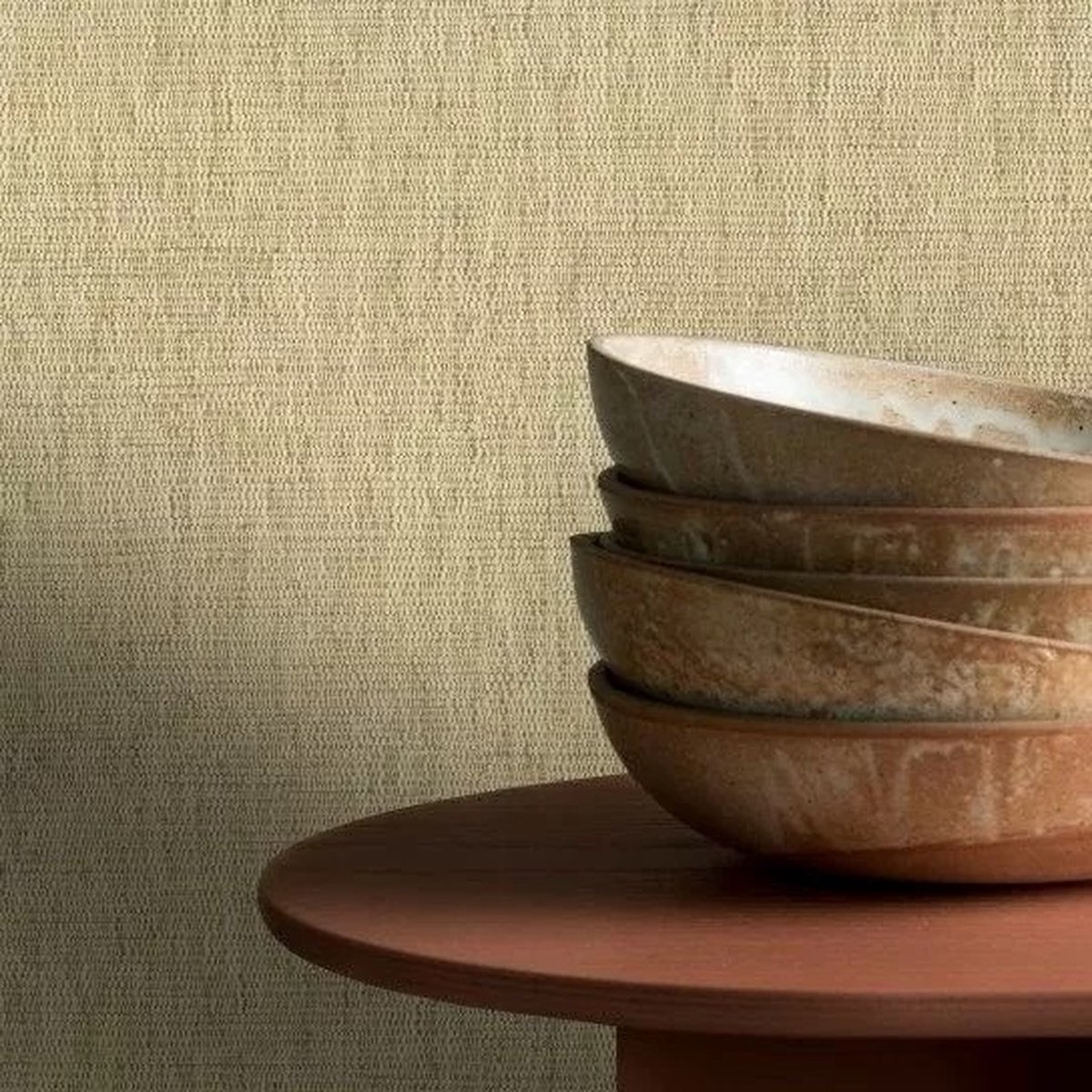 BN Walls vliesbehang Grounded seagrass 220645 | bol.com