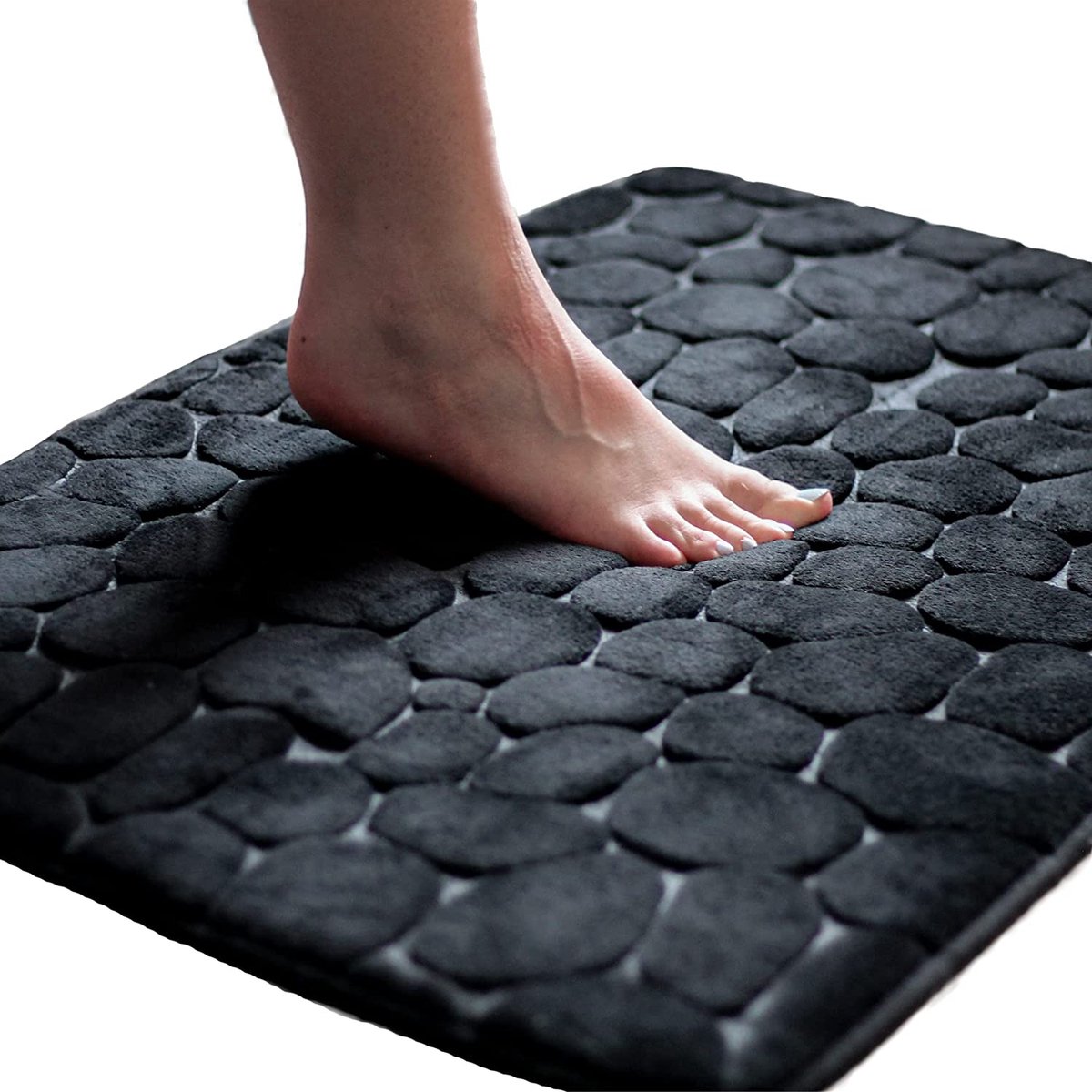 traagschuim badmat, anti-slip badmatten, 50 x 80 cm, absorberend ...