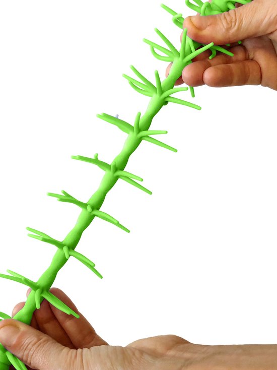 Twiddle Super Crawlerz - Squish n' Stretch - Grass Green - Fidget Toy ...