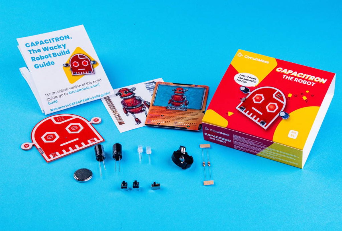 CircuitMess Wacky Robot Bob - Leer solderen met de gekke robots | bol.com