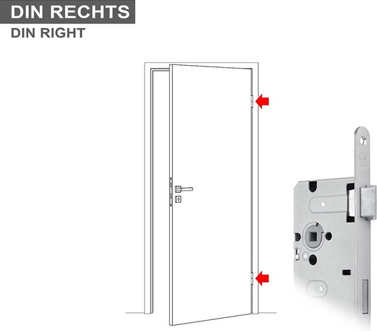 Premium deurslot – door lock - veiligheidsdeurslot - inbraakbeveiliging ...