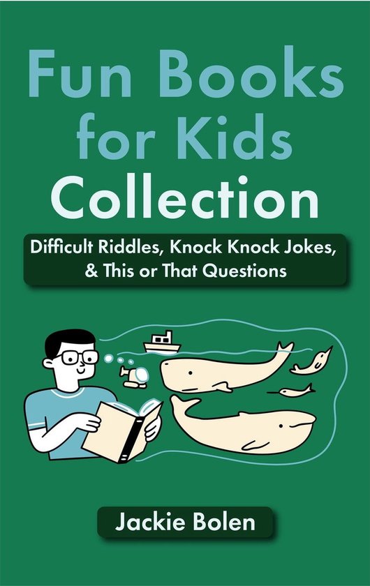 Fun Books for Kids Collection: Difficult Riddles, Knock Knock Jokes ...
