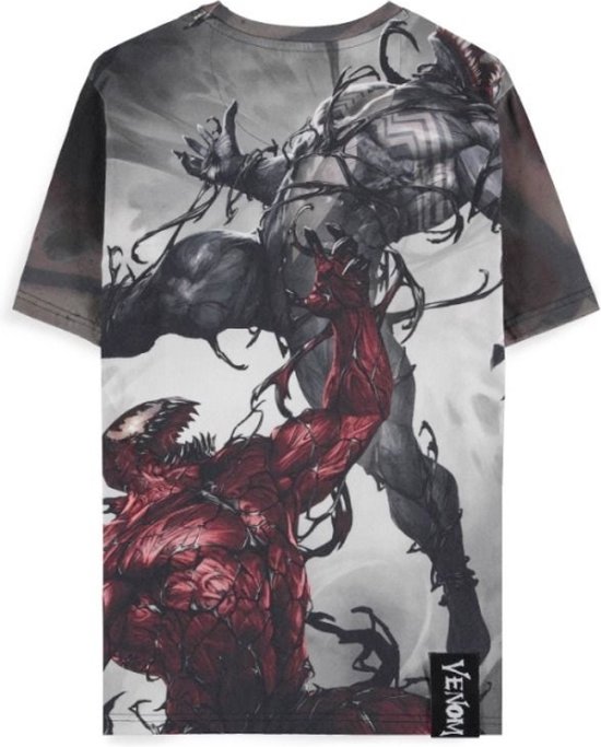 Marvel Venom - Venom - Digital Printed Heren T-shirt - L - Grijs | bol