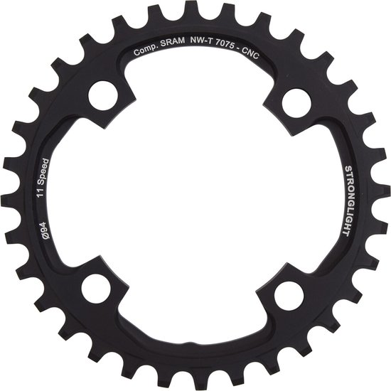 STRONGLIGHT ALU 7075 Narrow Wide Kettingring 38T 11-speed 4 bouten 94BCD voor SRAM X01 | bol