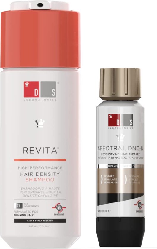 Revita Shampoo 205 ml & Spectral.DNC-N Anti-haaruitval Set - Voor ...