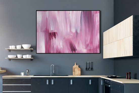 Kleuren - Verf - Schilderij - Roze | bol