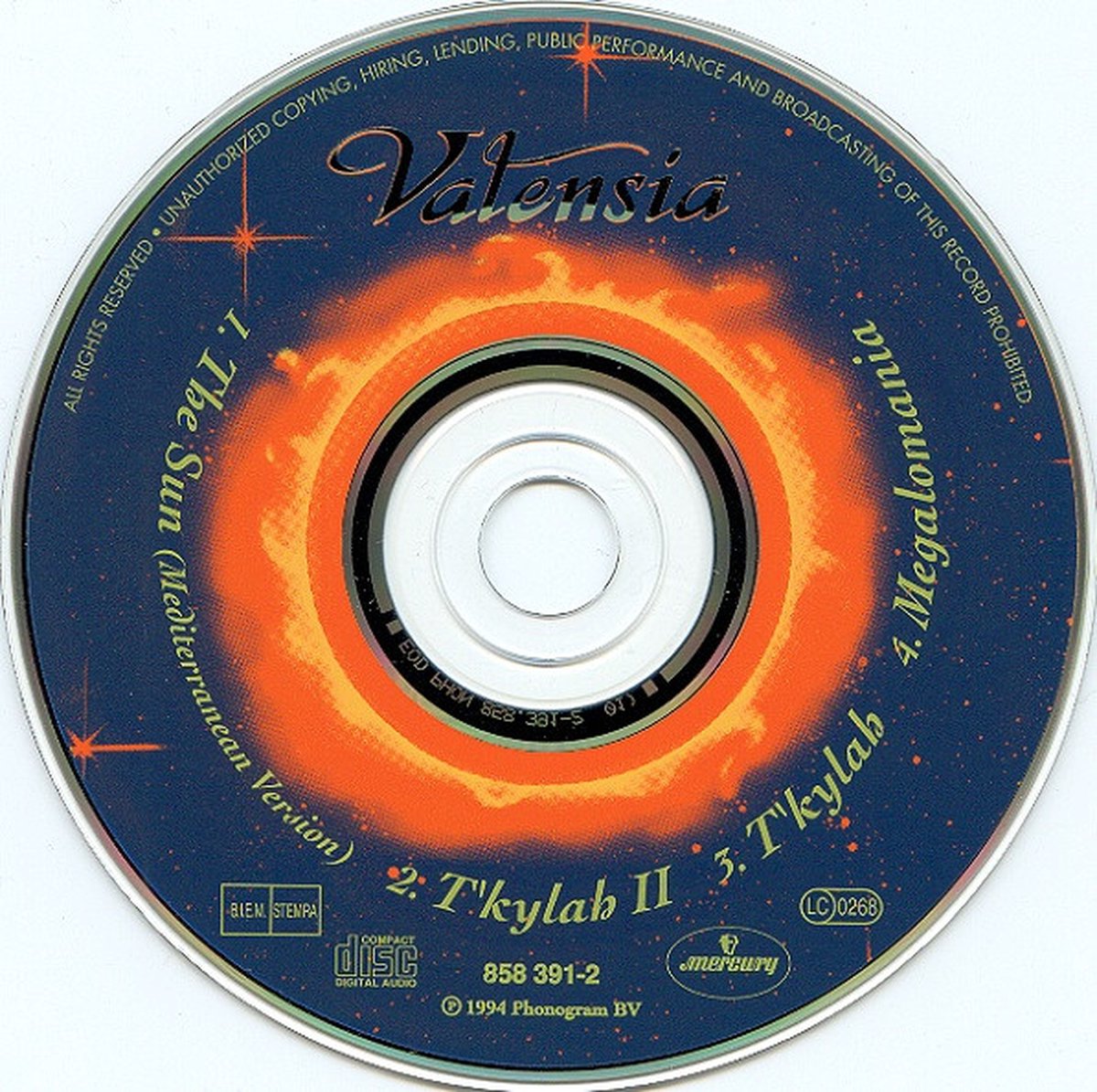 Valensia - The Sun (cd maxi-single), Valensia | Muziek | bol.com