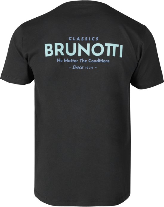 Brunotti Jahn-Logo Heren T-shirt | Zwart - S | bol.com