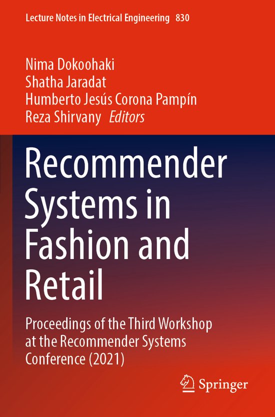 Lecture Notes in Electrical Engineering- Recommender Systems in Fashion ...