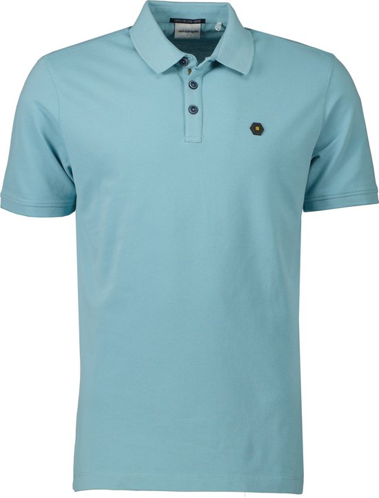 No Excess Mannen Klassieke Polo Aqua M | bol.com