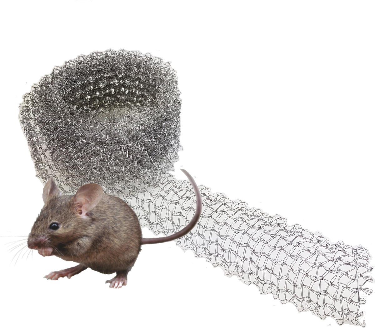 Muizengaas RVS (hoogste kwaliteit) - 5cm breed - per meter | bol.com