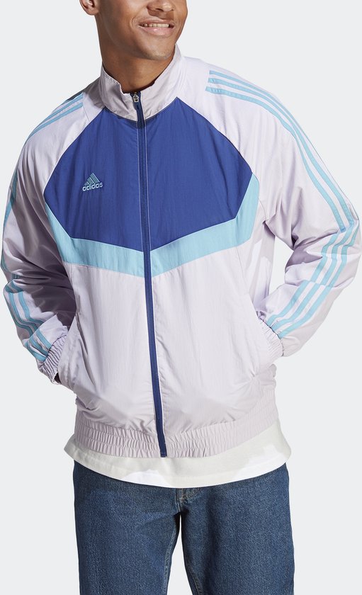 adidas Sportswear Tiro Woven Jack - Heren - Paars - M | bol.com