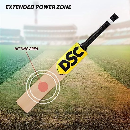DSC Condor Glider English Willow Cricket Bat, Size-4 | bol