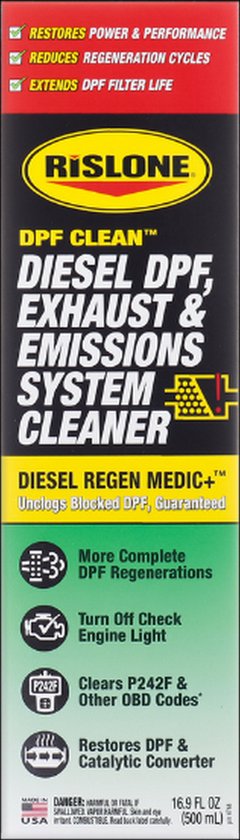 Rislone Diesel DPF, Uitlaat- emissiereiniger Compleet | bol