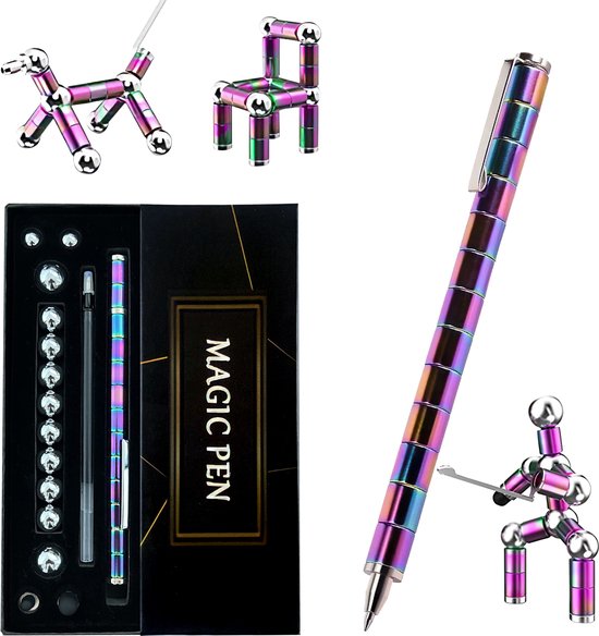 Fidget Pen Regenboog Magic Pen - Fidget Toys - Touchscreen Pen | bol.com