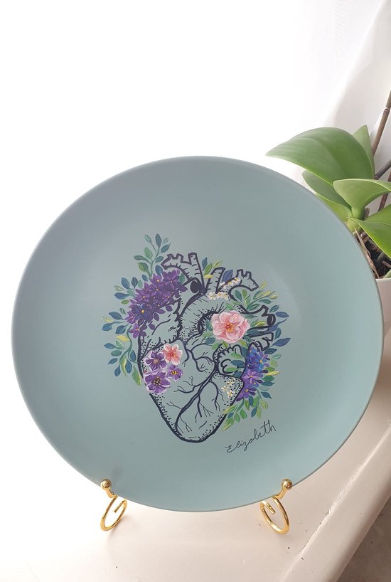 Sierbord of wandbord | Handgeschilderd (!) | Set van een... | bol