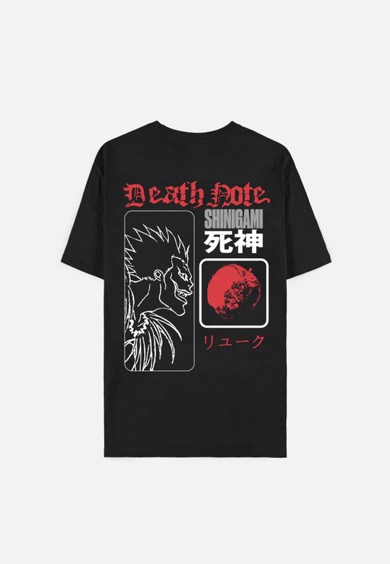 Death Note Heren Tshirt -2XL- Eat The Apple Zwart | bol.com
