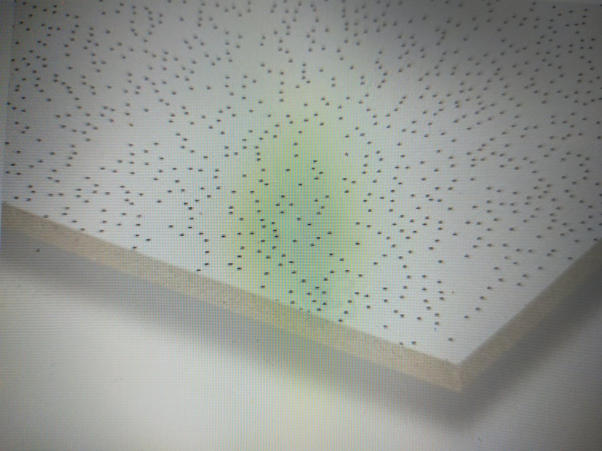 Systeemplafond plaat Helios 60x60 cm wit lichte perforatie inleg ...