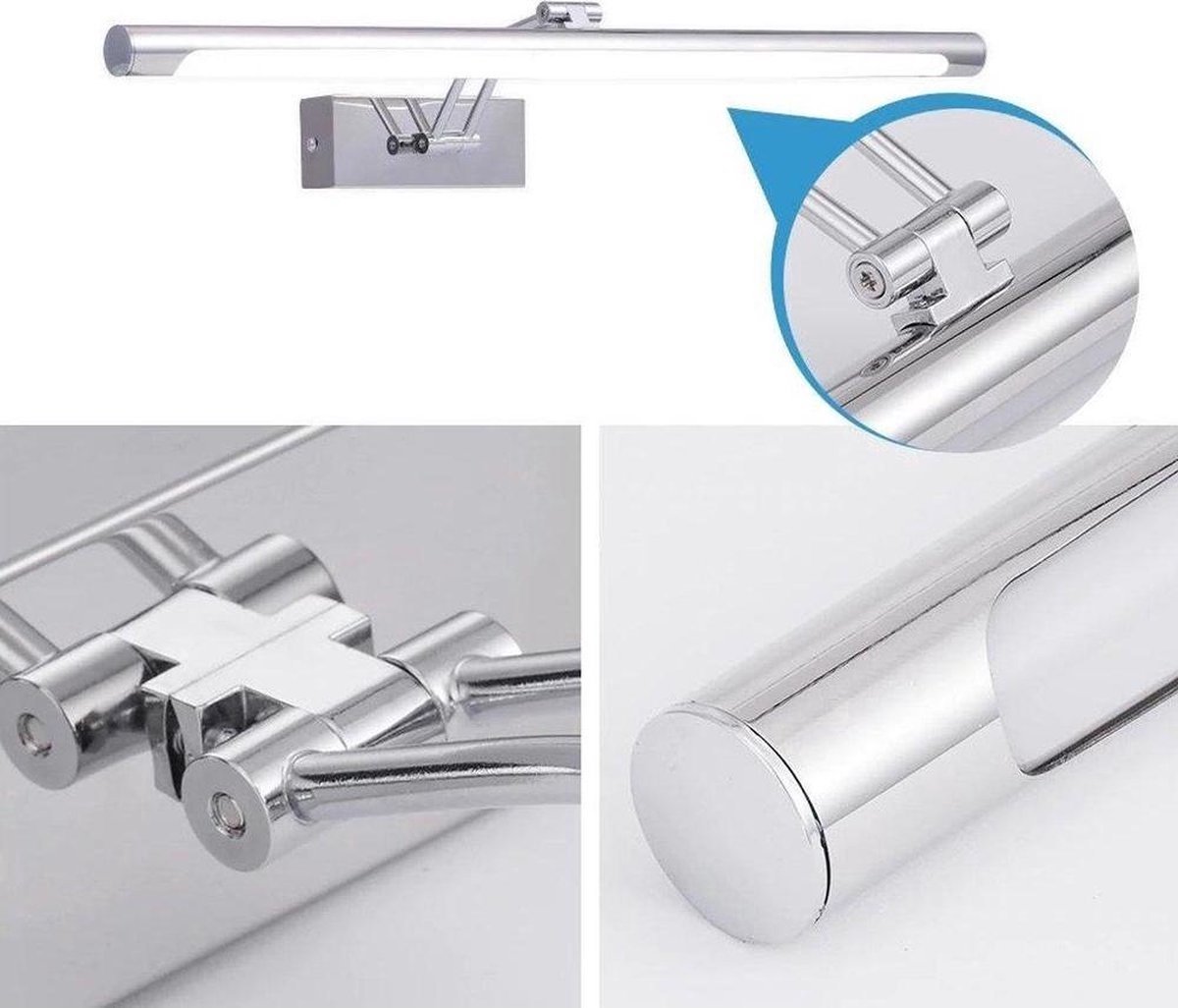 Spiegellamp Badkamer LED - Spiegelverlichting - Schilderijverlichting ...