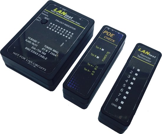 VALUE LANtest Multi-Network Kabel- & PoE-Tester | bol