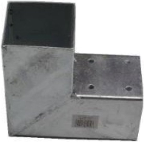 Hoekverbinding voor Vierkante Houten Palen 90x90mm - Vuurverzinkt | bol