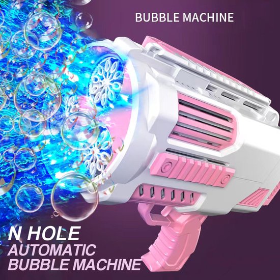 Bubbel Bellenblaas Pistool Raket Zeep Bubbel Machine Automatische ...