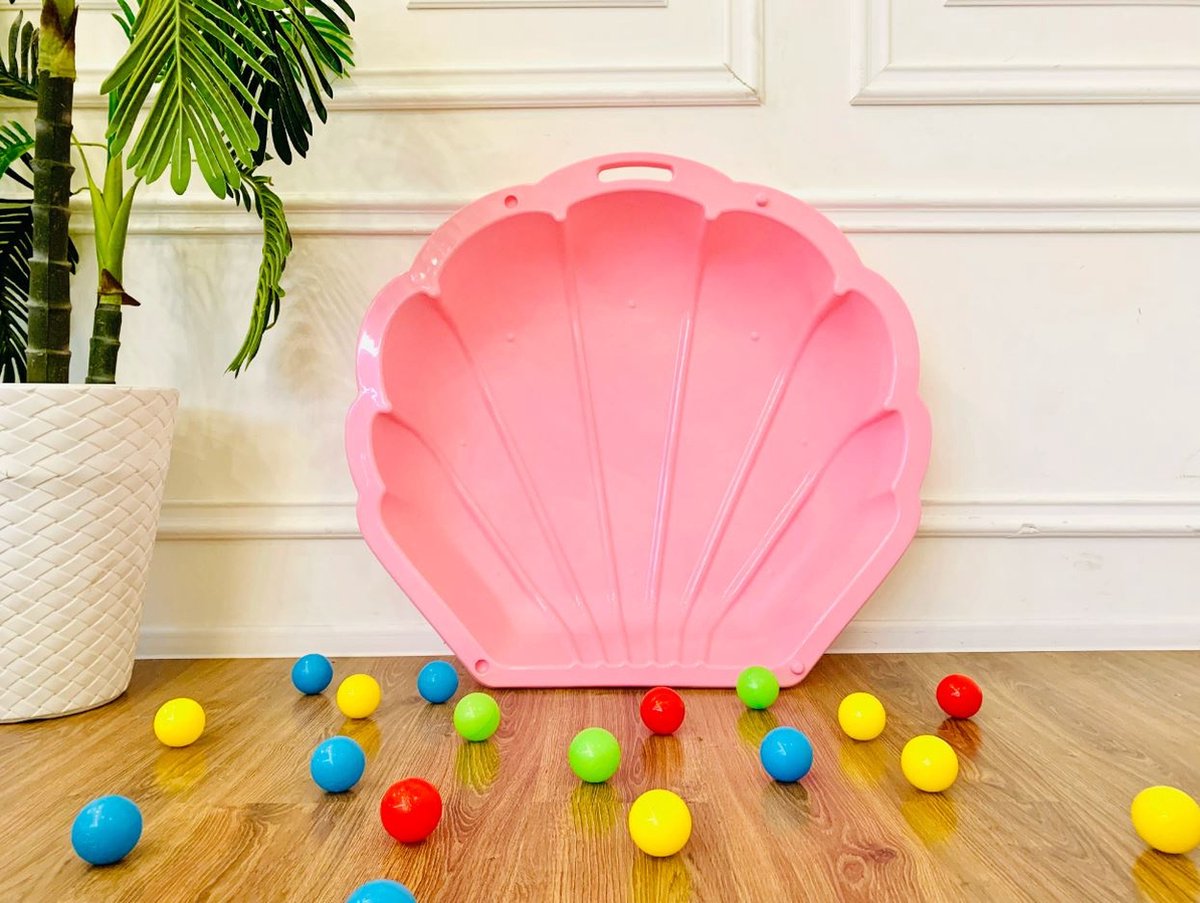 Amigo Pilsan Abalone Zandbak - Zwembad - Schelp - 84 x 90 cm - Roze - 1 ...