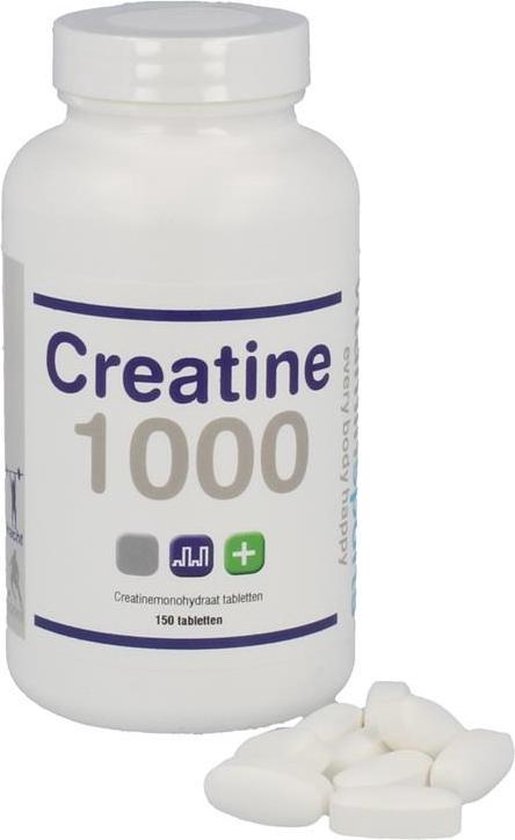 Vitaminstore - Creatine 1000 mg tabletten - 150 tabletten | bol.com