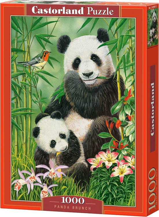 Panda Brunch - Puzzel 1000 Stukjes | bol.com