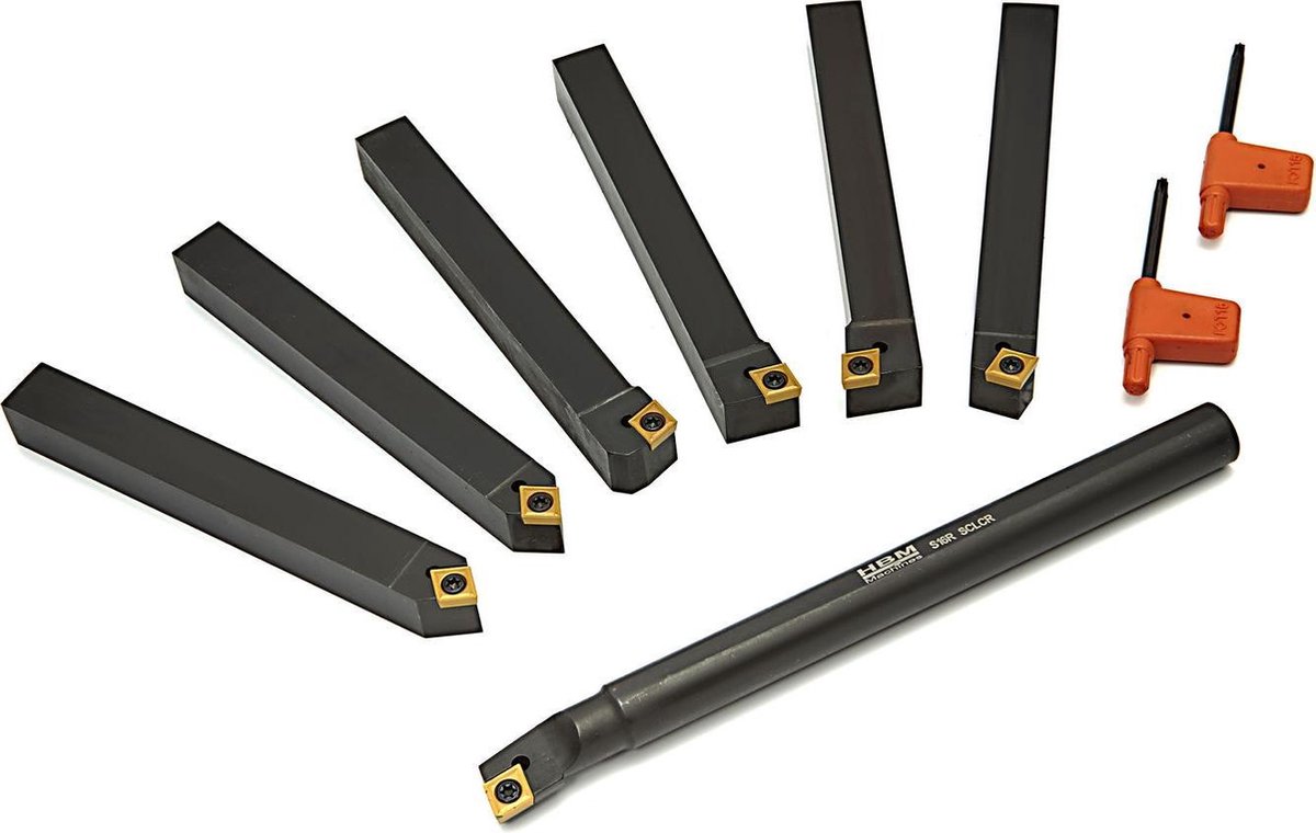 HBM 10x10 - Jeu de 7 ciseaux avec inserts HM | bol.com