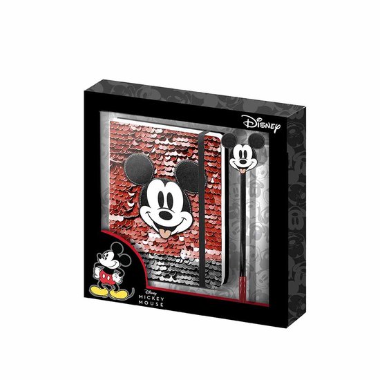Disney Mickey Mouse - Notebook with Pen - Gift Set - 100 pagina's | bol