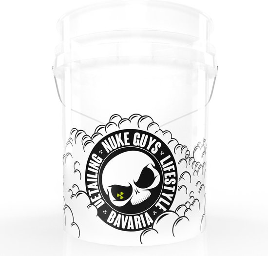 Nuke Guys transparante 3 delige emmer set! | bol