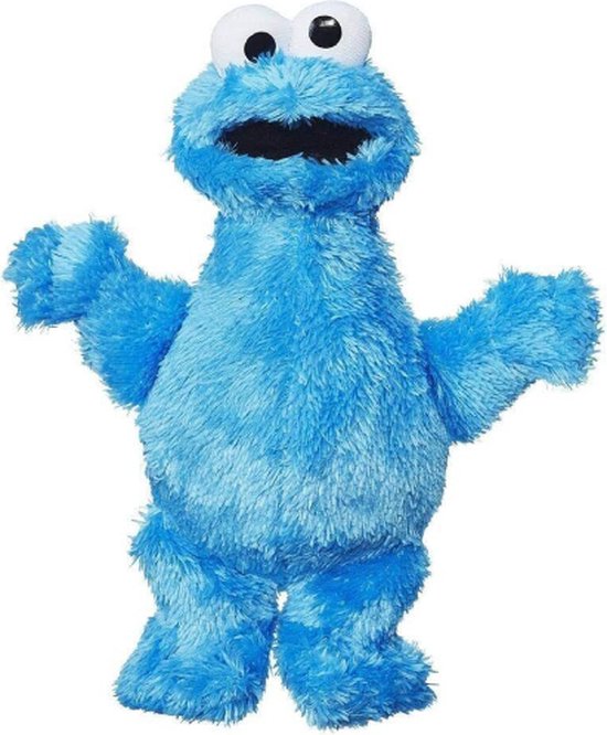 Cookie Monster Harig Sesamstraat Pluche Knuffel 24 cm {Sesamestreet ...