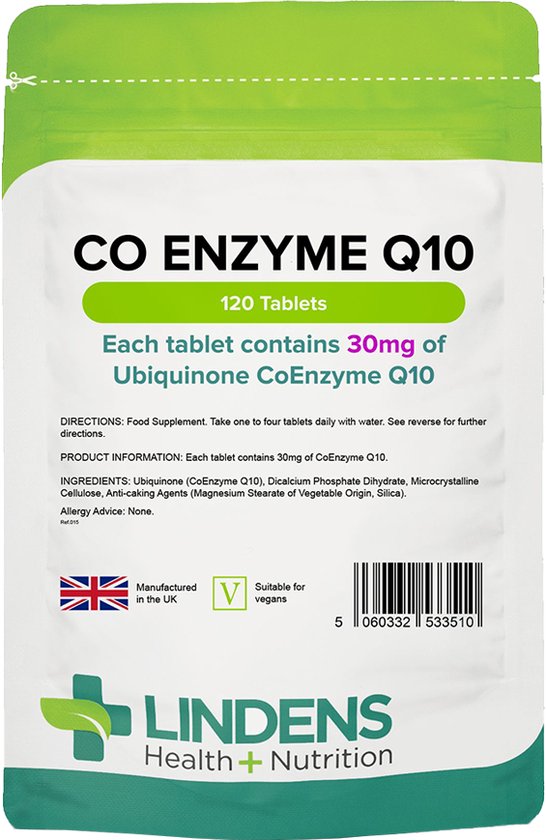 CoEnzyme Q10 30 mg (120 tabletten) | bol