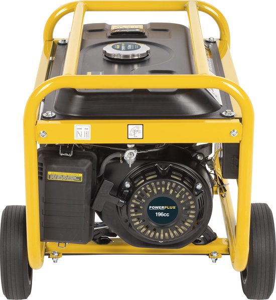 Powerplus Benzine Aggregaat 2200W - 15L tank - POWX5100 | bol