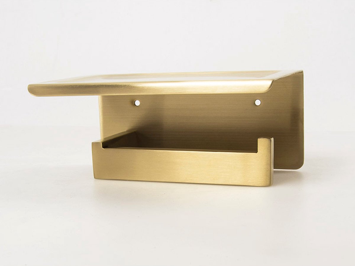 Toiletrolhouder - Toiletaccessoires - Badkamer - Wc rol houder - RVS ...