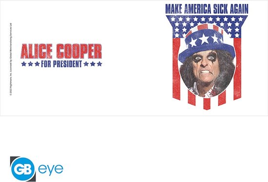 Alice Cooper Cooper President Mug 320ml, Alice Cooper | Muziek | bol