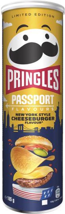 Pringles American Cheeseburger 185 Gram | bol.com
