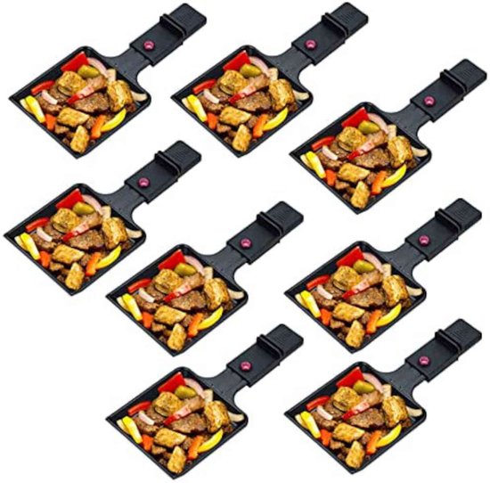 Melissa - Raclette - Gourmetset - Grill Apparaat - Gourmetstel - 8 ...