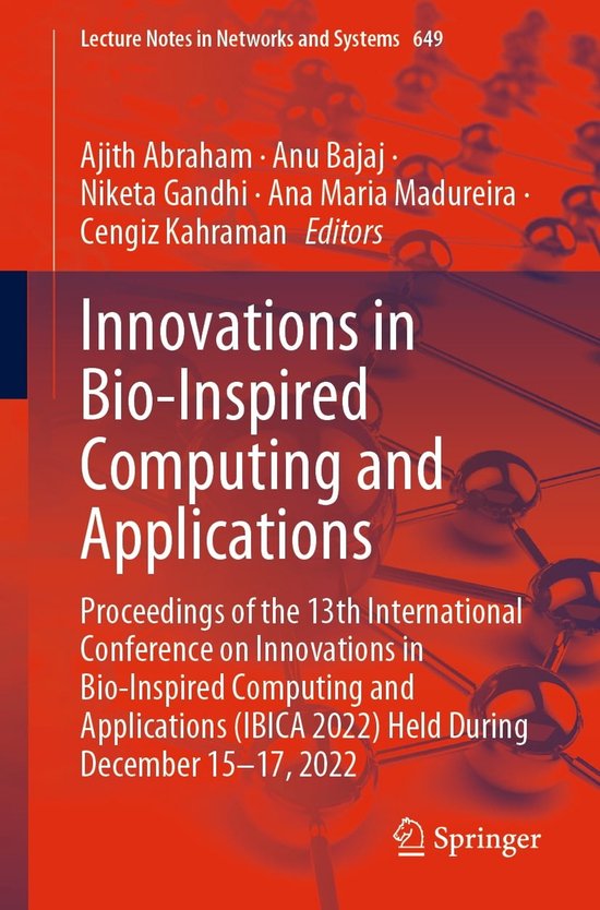 Lecture Notes in Networks and Systems 649 - Innovations in Bio-Inspired ...