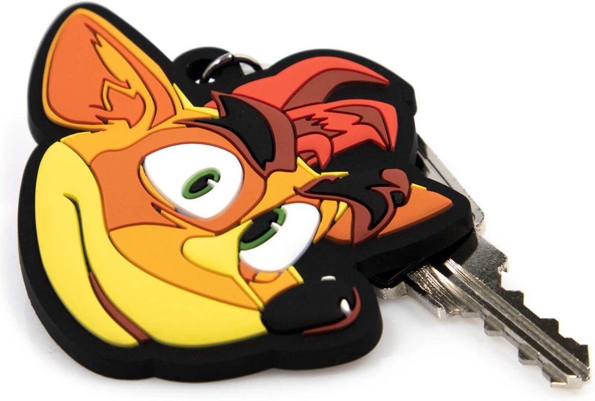 Sleutelhanger 'Crash Bandicoot - Crash Face' | bol.com