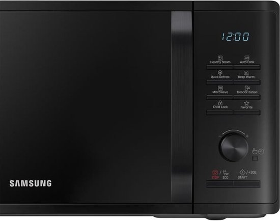 solo magnetron 23l 800w zwart - samsung - ms23k3555ek | bol