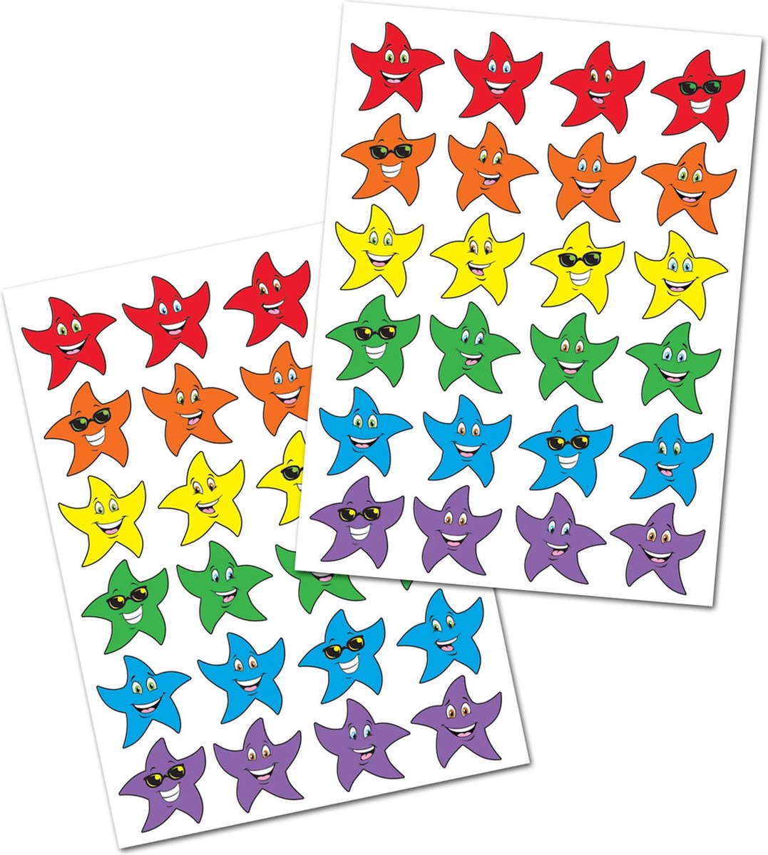 Geurstickers Sterren - Stickervellen - Sterren Geurstickers ...