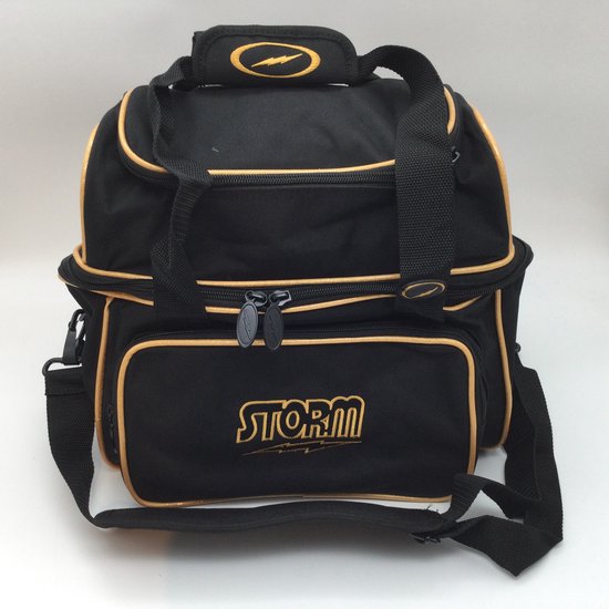 Bowling Bowlingtas 1-Bal 'Solo Tote flip' Storm zwart met geel, 3 ...